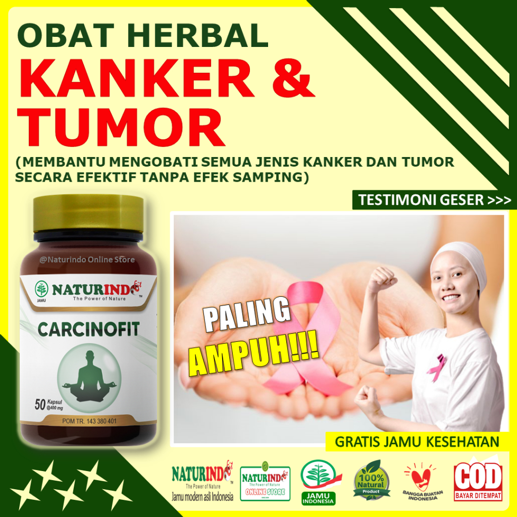 Jual Obat Kanker CARCINOFIT NATURINDO Herbal Penyembuhan Segala Macam ...
