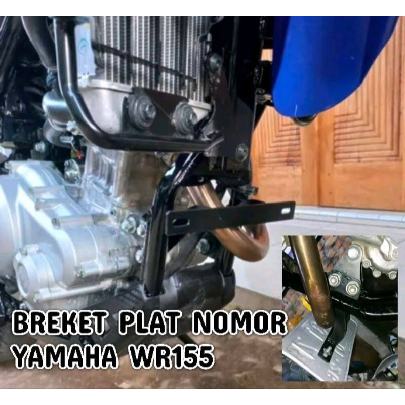 Jual DUDUKAN PLAT NOPOL WR DUDUKAN PLAT NOPOL DEPAN YAMAHA WR BREKET ...