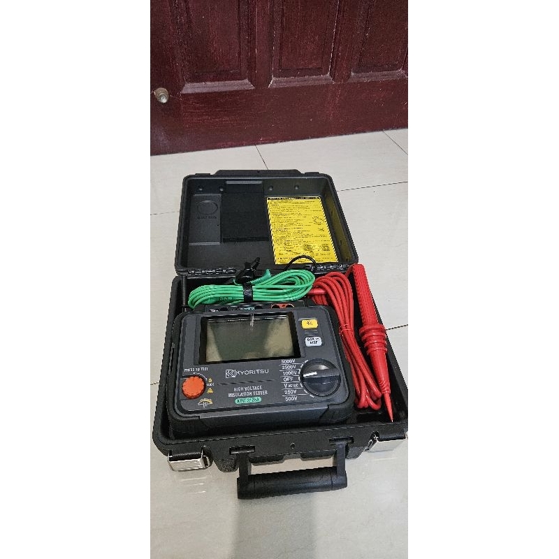 Jual Kyoritsu 3125A High Voltage Insulation Tester Megger 5000V ...