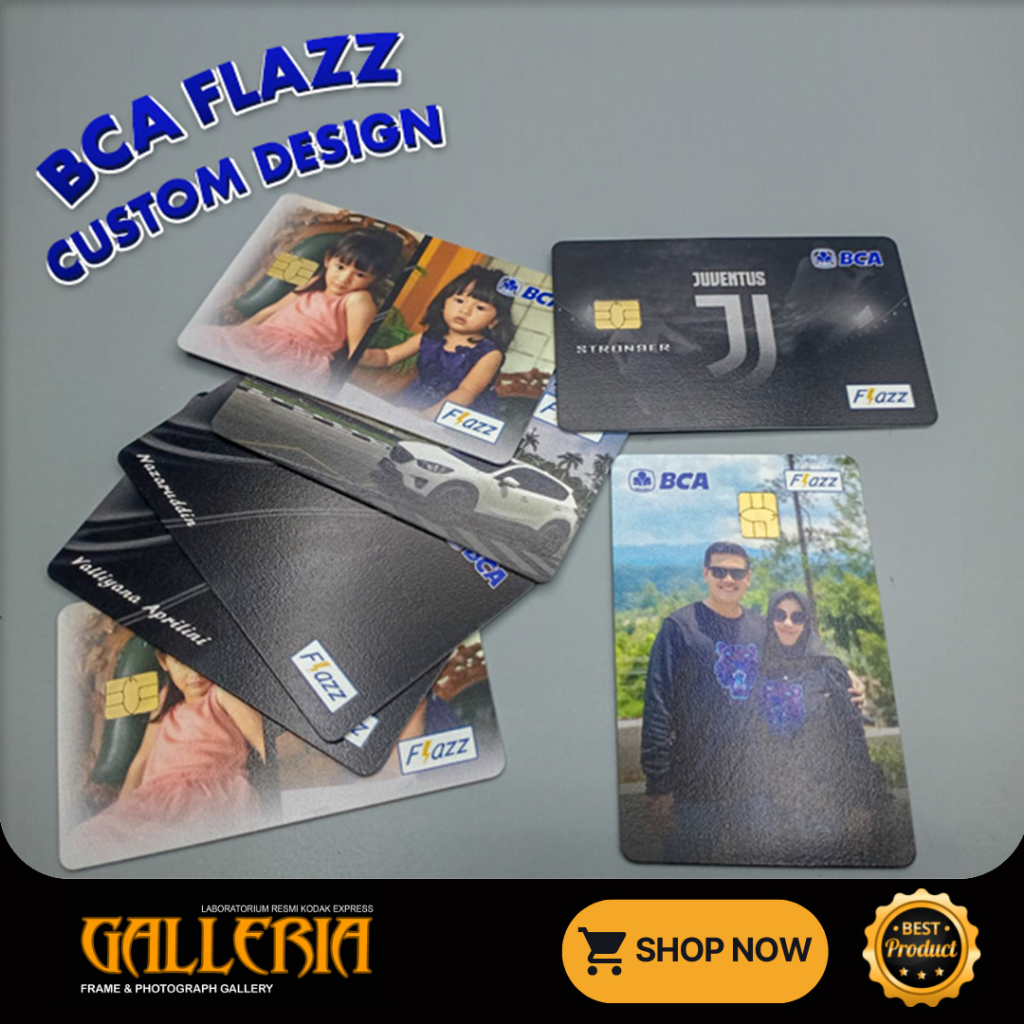 Jual CASHLESS/KARTU TOL/FLAZZ + PRINT CUSTOM | Shopee Indonesia