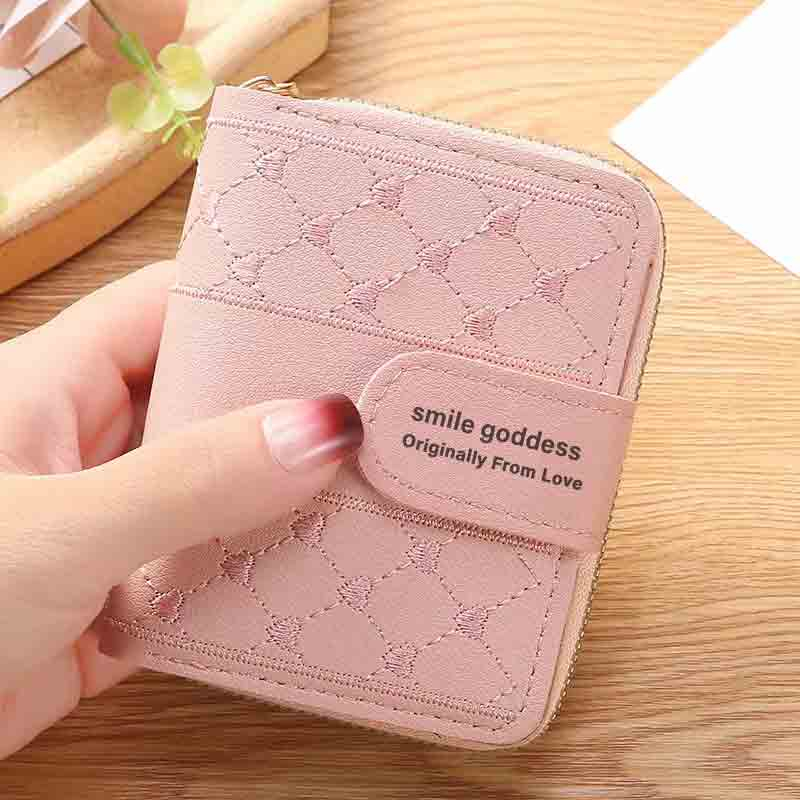 Jual Smile Goddess Dompet Wanita Dompet Lipat Dompet Korea Dompet Mini ...