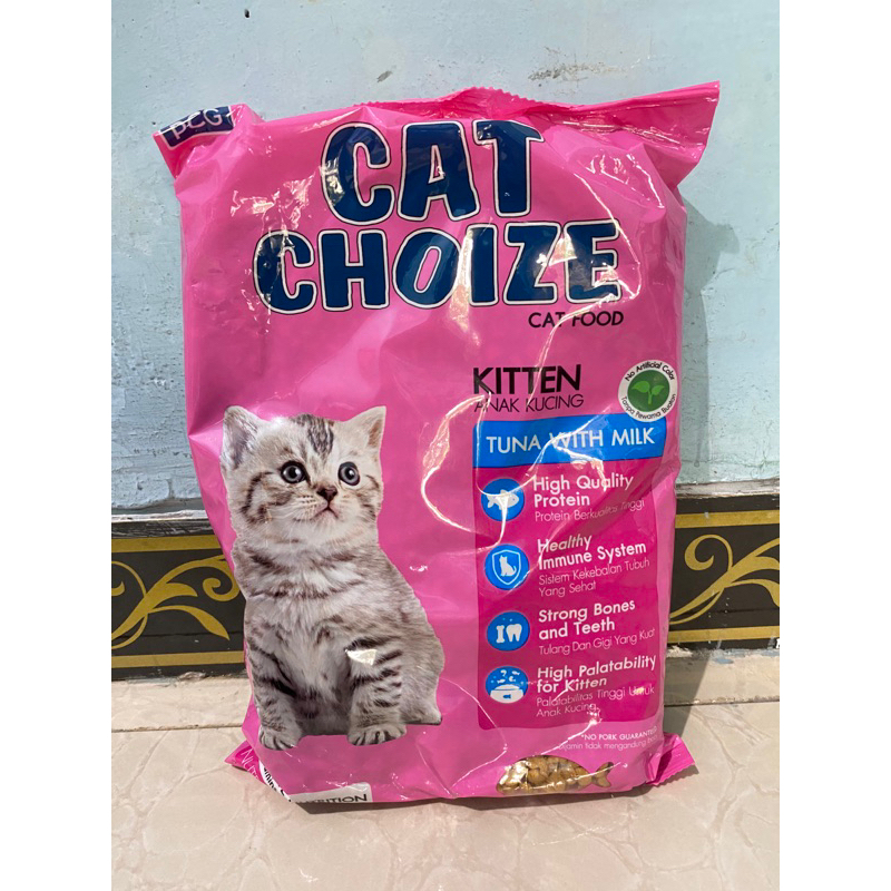 Jual CAT CHOIZE KITTEN TUNA/ FRESPACK 1kg (PINK) | Shopee Indonesia