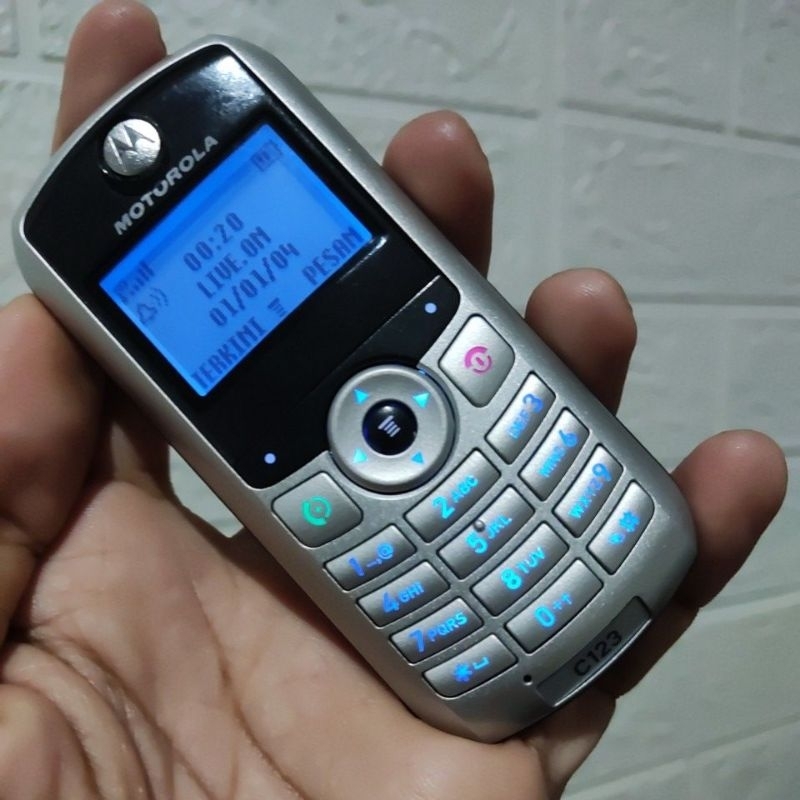 Jual Motorola C123 Kondisi Baru Buka dari Box Mulus 100% | Shopee Indonesia