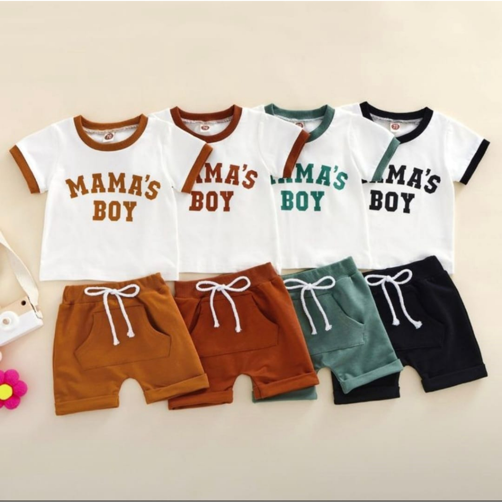 Jual RILLO - Setelan Anak Mama's Boy Usia 1-5 tahun | Shopee Indonesia