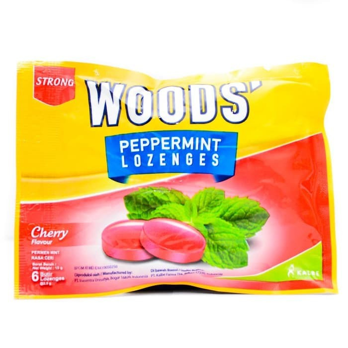 Jual WOODS LOZENGES CHERRY 6 BUTIR PERMEN PELEGA TENGGOROKAN | Shopee ...
