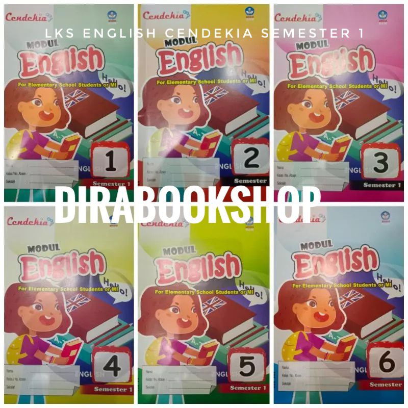 Jual LKS ENGLISH 2023 Cendekia Kelas 1/2/3/4/5/6 Semester 1 | Shopee ...