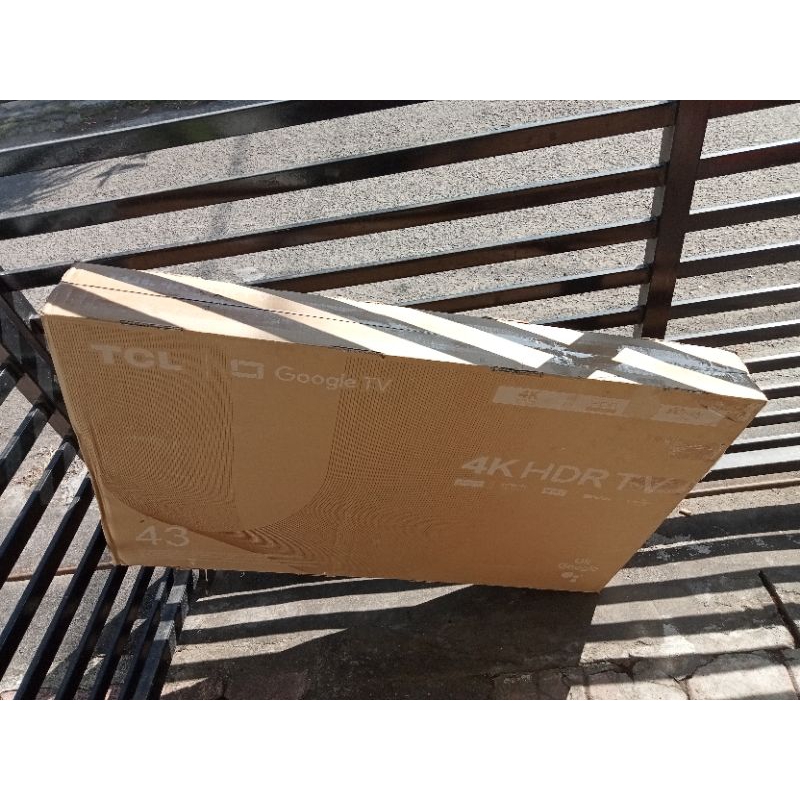 Jual TCL 43V6B 2024 GO0GLE TV UHD 4K DAN 43A9 BARU BERSEGEL | Shopee ...