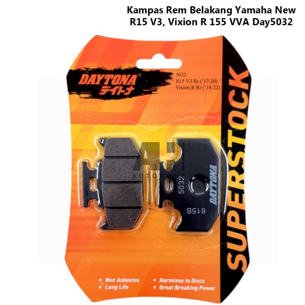 Jual KAMPAS REM BELAKANG R15 V3 V4 XSR 155 WR155 VIXION R 155 DAYTONA ...