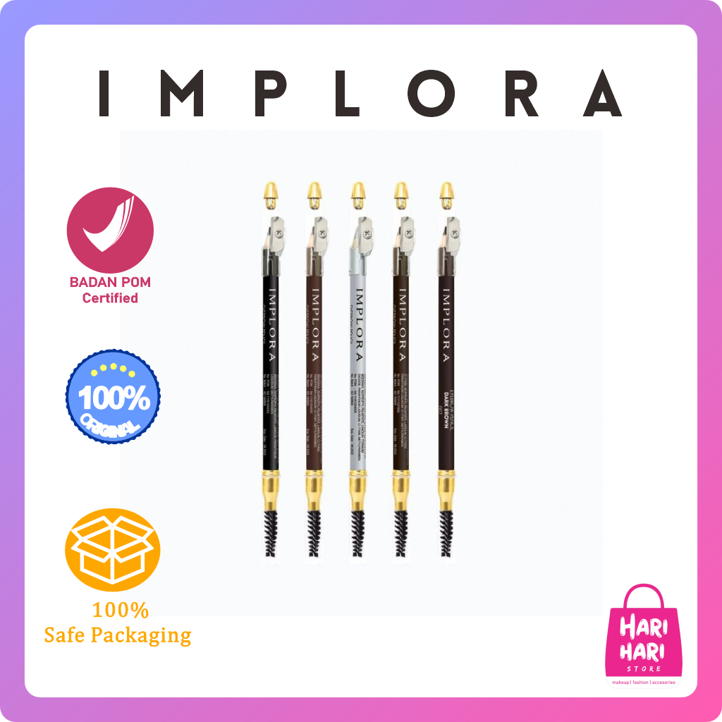 Jual IMPLORA EYEBROW PENCIL | Shopee Indonesia