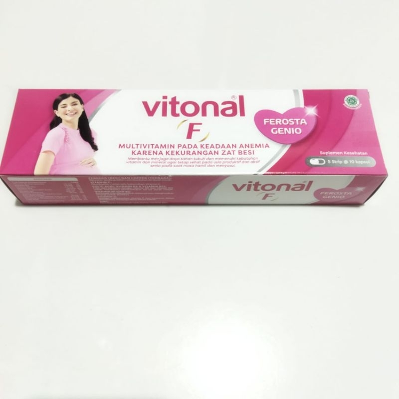 Jual Vitonal F Multivitamin pada keadaan anemia karena kekurangan zat ...