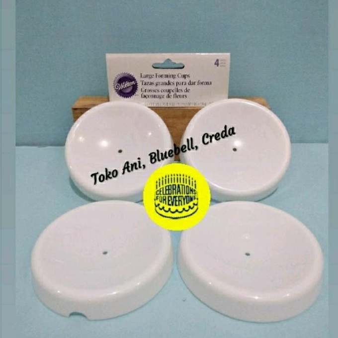 Jual Wilton Flower Former Cups Large Set of 4 ( 1907-1076 ) | Shopee ...