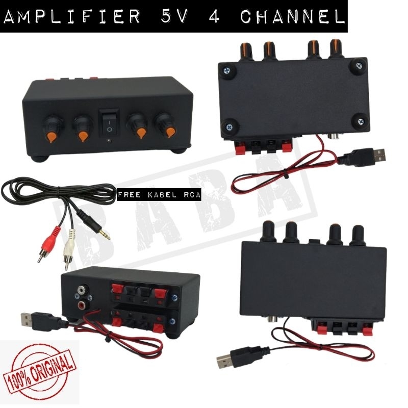Jual Ampli mini 4ch Bluetooth & non bluetooth | Shopee Indonesia
