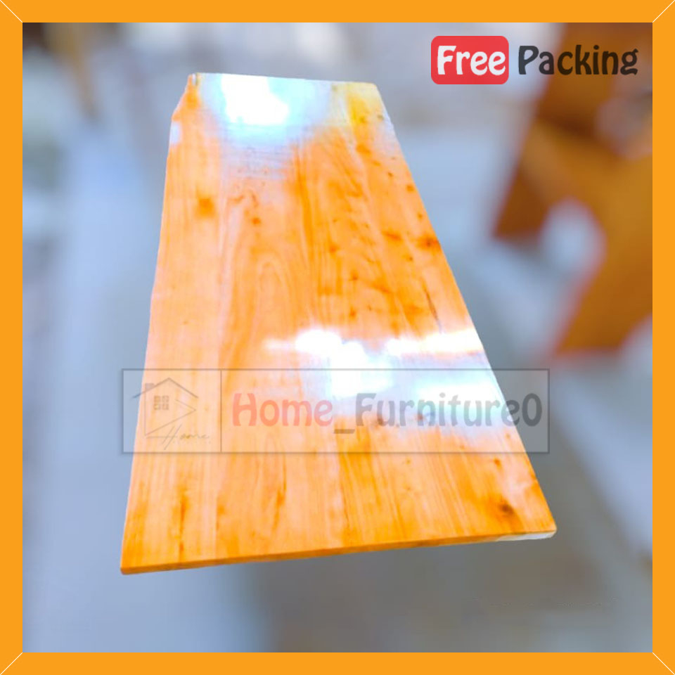 Jual Daun Meja Original Kayu Mahoni Full Finishing Waterbase Tebal 3cm ...