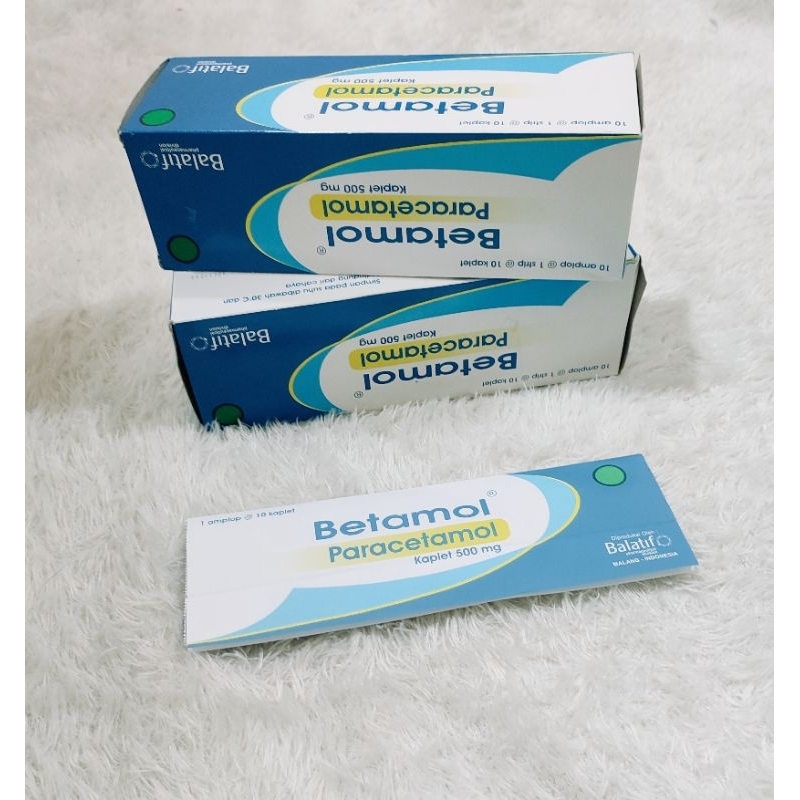 Jual BATAMOL BOX 100KAPLET | PARACETAMOL 500MG | MEREDAKAN RASA NYERI ...