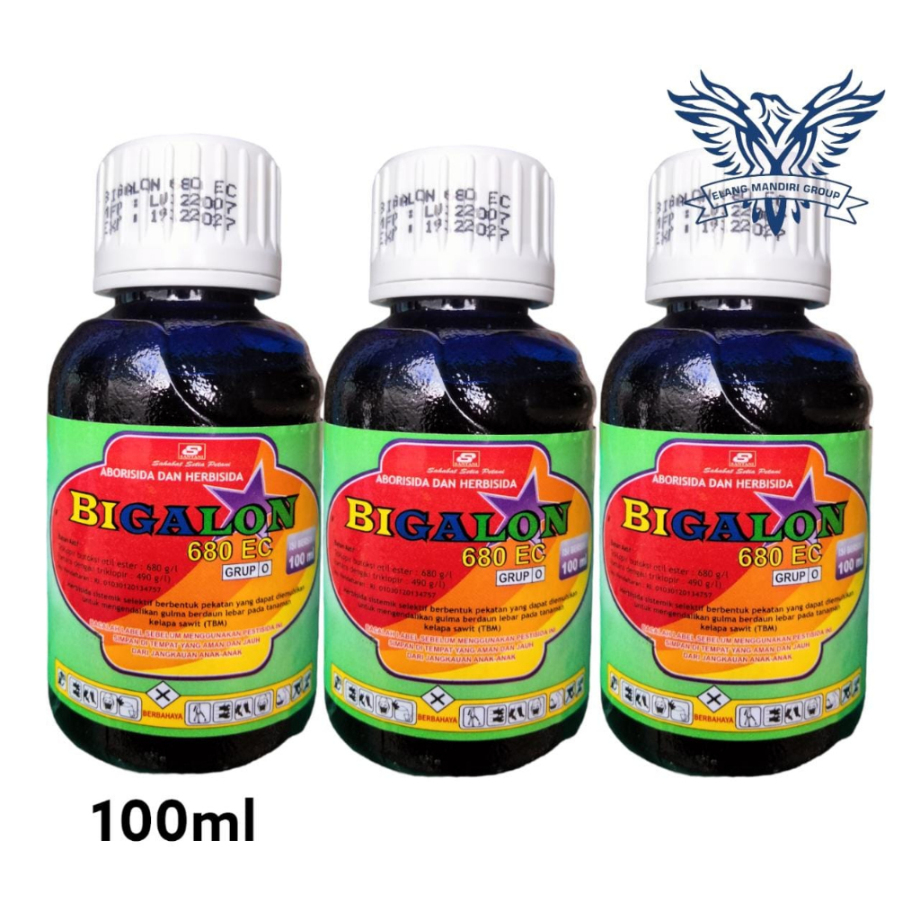 Jual BIGALON 680EC Aborisida Herbisida Triklopir Butoksi Etil Ester 680 ...