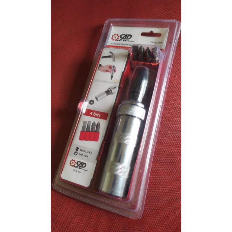 Jual Obeng ketok SAP obeng getok 4 mata | Shopee Indonesia