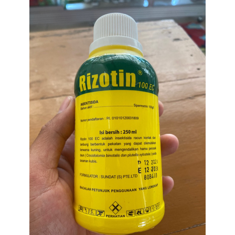 Jual insektisida RIZOTIN 100EC 250ml | Shopee Indonesia