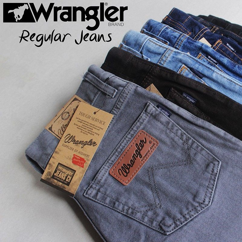 Jual Celana Jeans Pria Wreng'ler Standar Size 28-38 | Shopee Indonesia