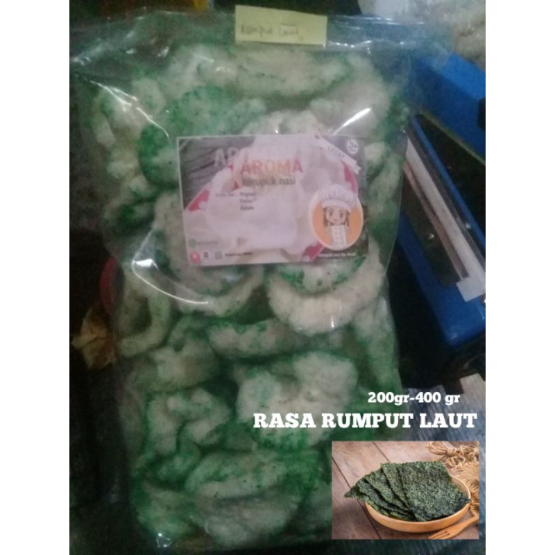 Jual KERUPUK NASI RASA RUMPUT LAUT | Shopee Indonesia