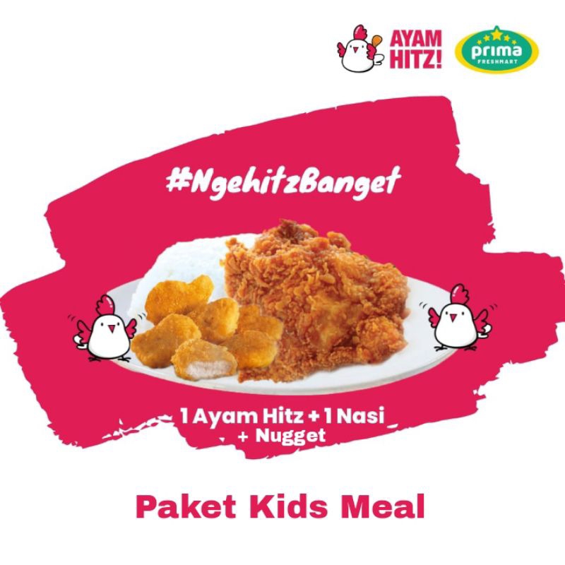 Jual Paket Kids Meal Ayam Hitz ( Nuggets Chicken ) | Shopee Indonesia