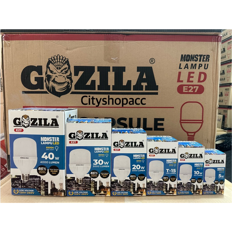 Jual Lampu Led Gozila 5W 10W 15W 20W 30W 40W / 5 Watt 10 Watt 15 Watt 20 Watt 30 Watt 40 Watt ...