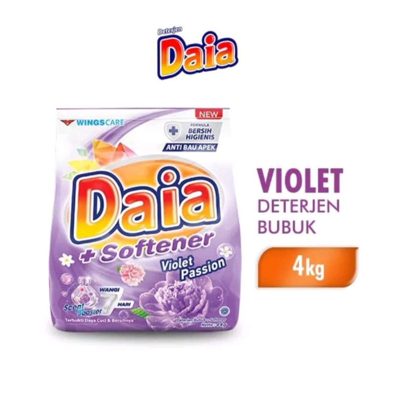 Jual (Random) Daia Violet / Floral 4KG | Shopee Indonesia