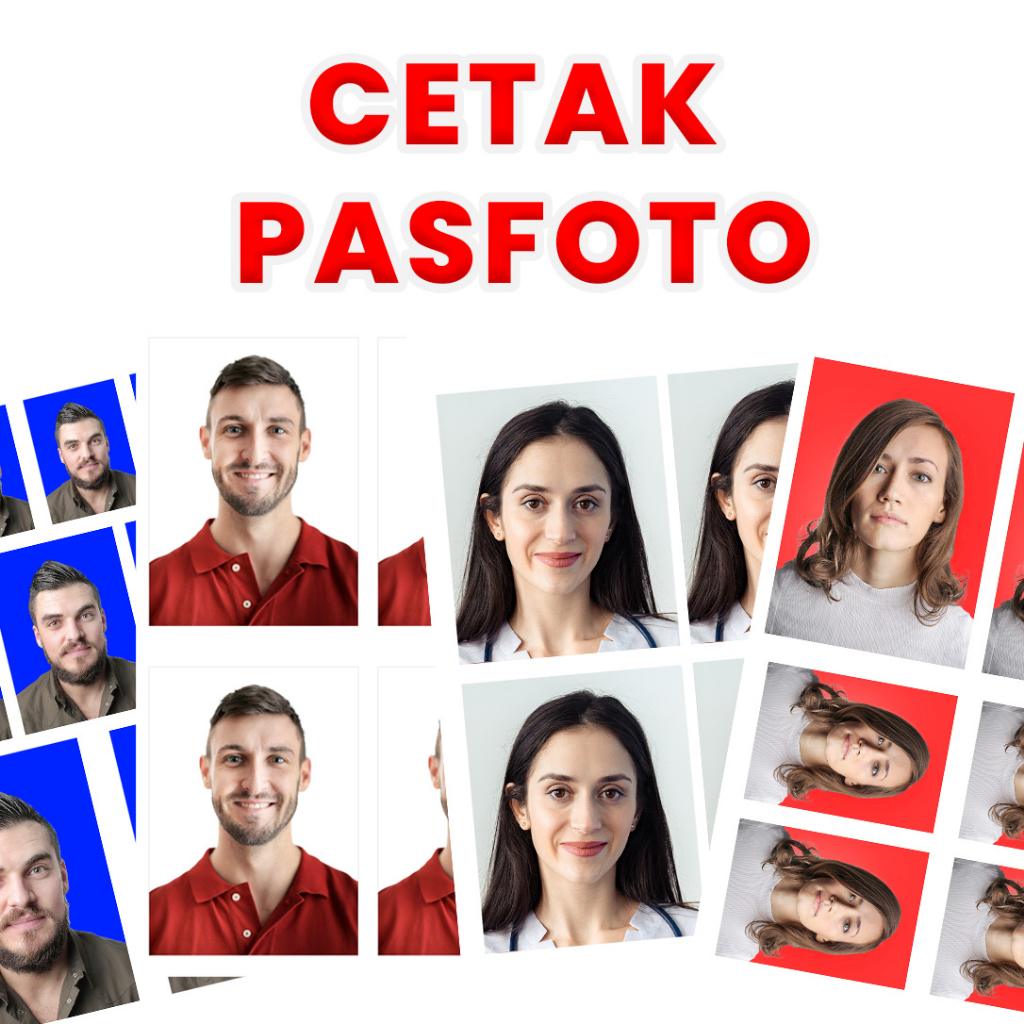 Jual CETAK / EDIT PASFOTO UKURAN 2X3 3X4 4X6 UKURAN LAIN / GANTI ...