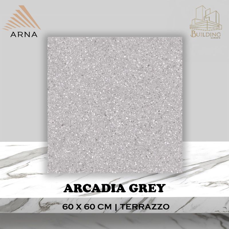 Jual Granite Lantai 60×60 ARCADIA GREY/MATT/CARPORT/ARNA/SERIES | Shopee Indonesia