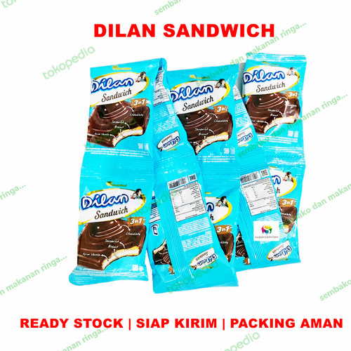 Jual dilan sandwich coklat isi 20 pak | Shopee Indonesia