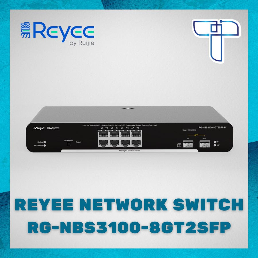 Jual Reyee RG-NBS3100-8GT2SFP Network Switch Original | Shopee Indonesia