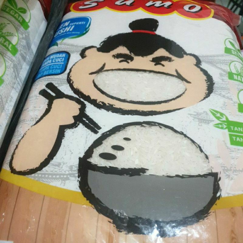 Jual Beras Sumo Label Merah Premium , 5 Kg | Shopee Indonesia