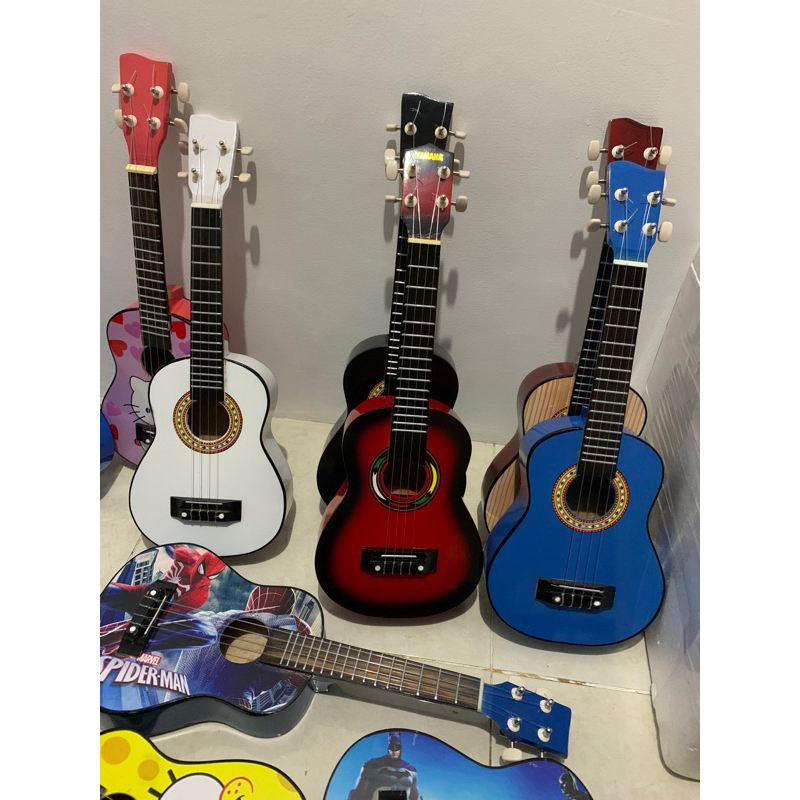 Jual gitar ukulele senar 4 polos ( BERGARANSI JIKA PATAH RETURN BARANG ...