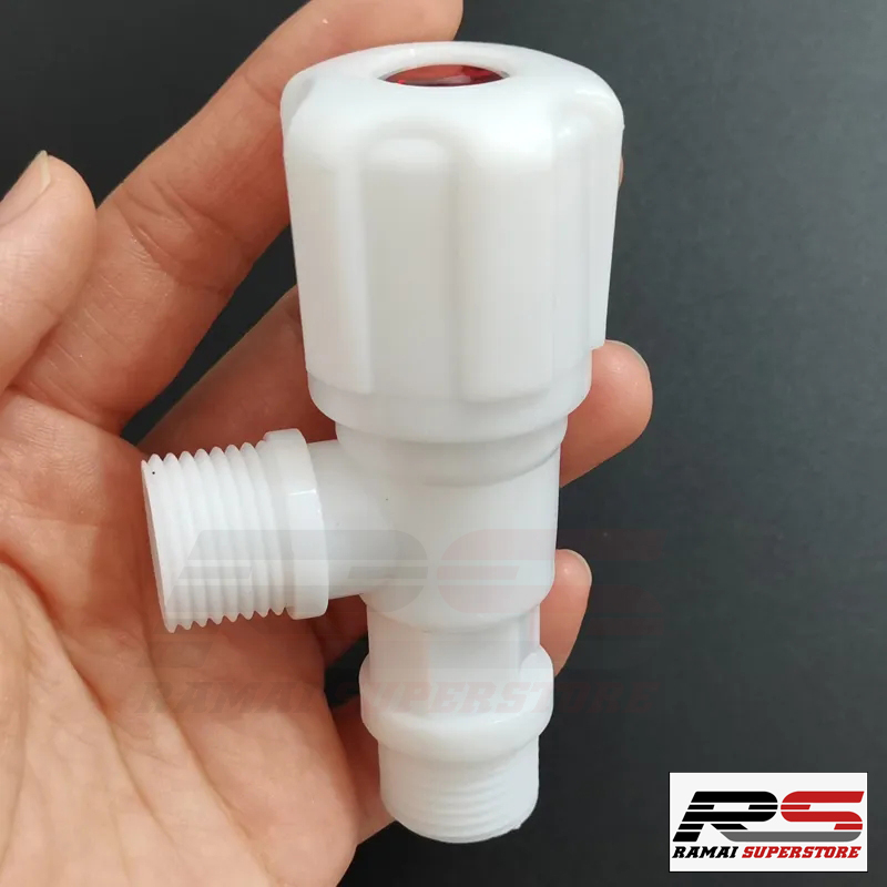 Jual Stop Kran Toilet Keran Shower Bidet Wastafel PVC | Shopee Indonesia