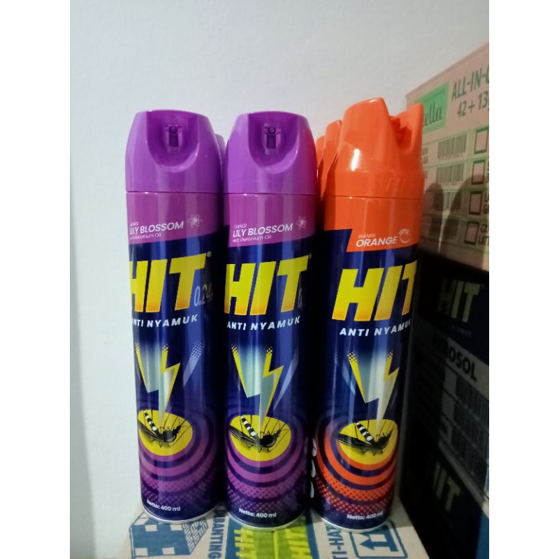 Jual Hit aerosol 400ml / hit semprot 400ml / hit sedang / obat nyamuk ...