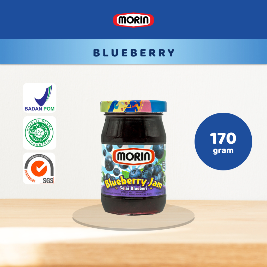 Jual Morin Selai Blueberry 170 gr | Shopee Indonesia