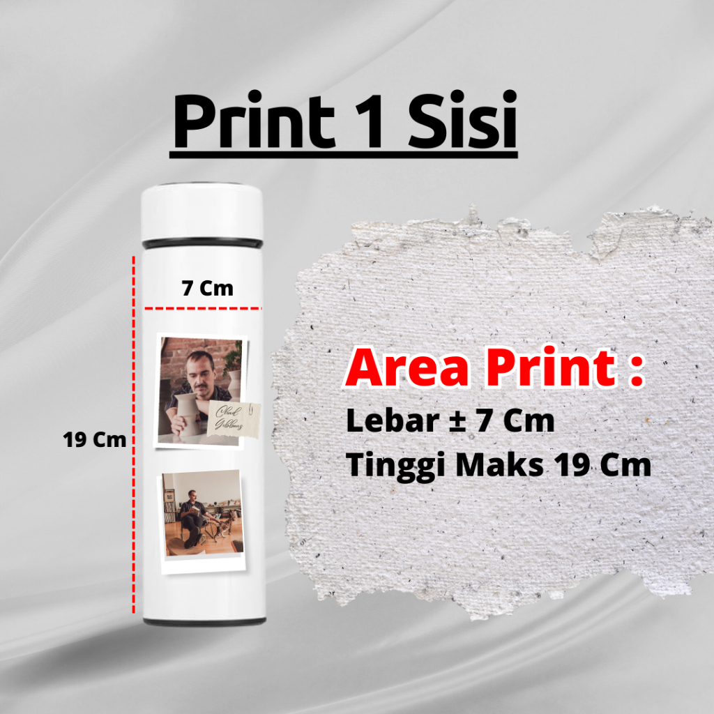Jual Tumbler Termos Custom Print UV Sakura Botol Stainless Gambar ...