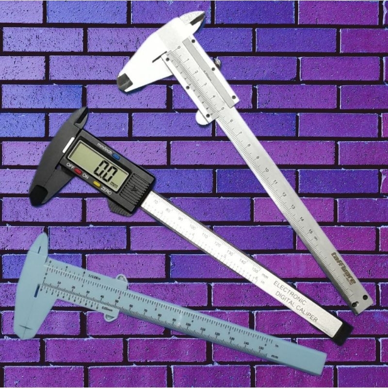 Jual Alat Ukur Diameter JANGKA SORONG Penggaris Geser VERNIER CALIPERS ...