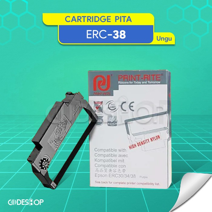 Jual CARTRIDGE PITA ERC-30 / ERC-34 / ERC-38 RIBBON PRINTER EPSON TM ...