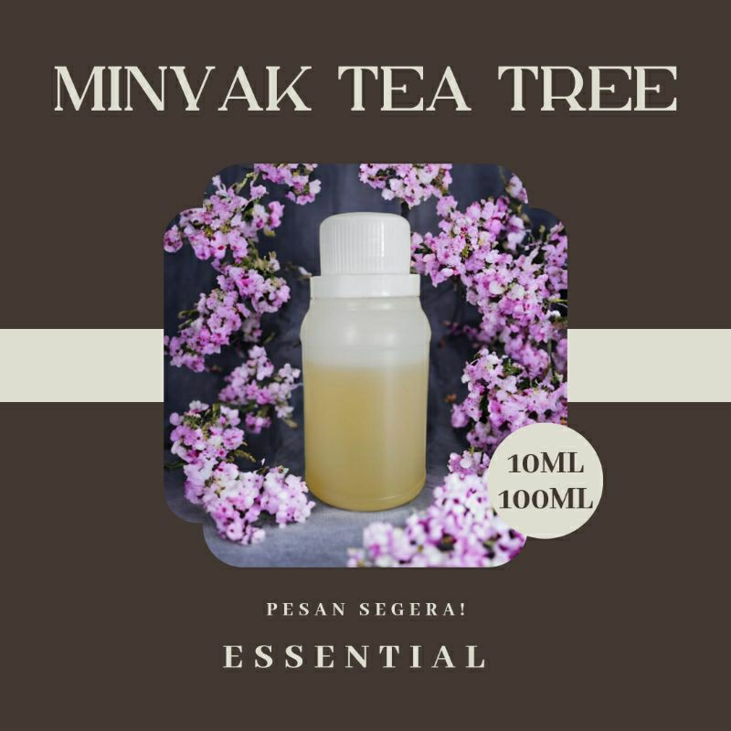 Jual Essential/Minyak TEA TREE asli kemasan 10 ml - 100 ml | Shopee Indonesia