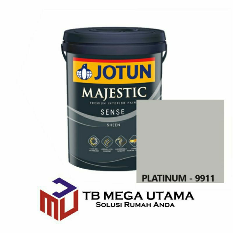 Jual Jotun Majestic Sense 9911 Platinum 2,5 Liter | Cat Decorative Tembok Interior | Shopee ...