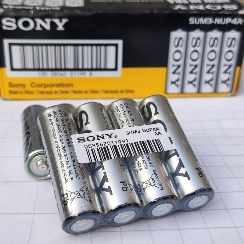 Jual BATERAI BATRE BATTERY SONY AA A2 BATERE JAM DINDING MAINAN DLL ...