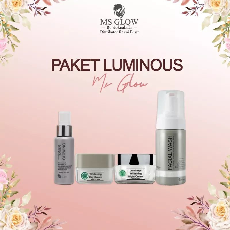 Jual MS GLOW PAKET LENGKAP MURAH/Original Paket white cell DNA MS Glow ...