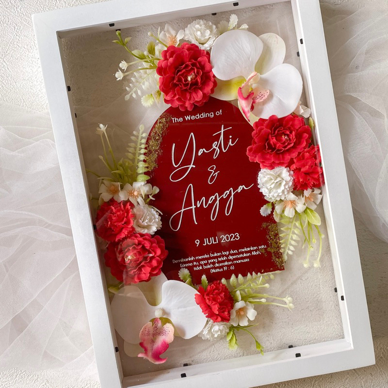 Jual MAHAR ILANA / MAHAR PERNIKAHAN / MAHAR NIKAH / MAHAR AKRILIK ...