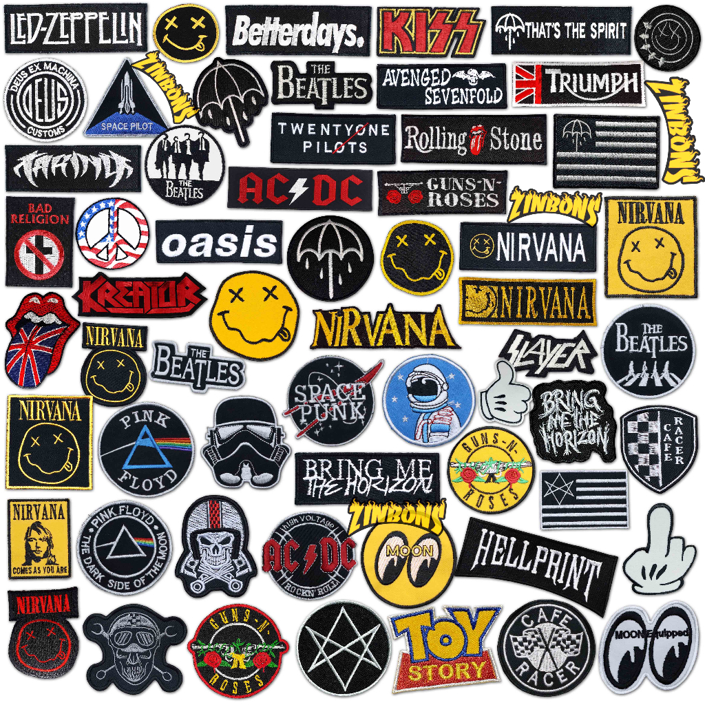 Jual Patch Bordir Emblem Bordir Patch Iron Patch Musik/Motor/Brand ... Jual Patch Bordir Emblem Bordir Patch Iron Patch Musik/Motor/Brand ...