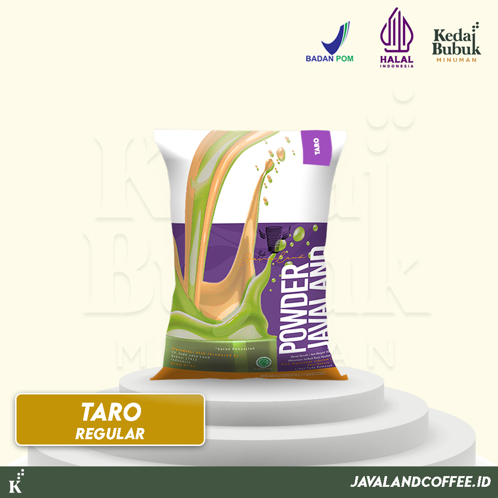 Jual Bubuk Minuman Rasa Taro / Ubi jepang Plain Regular 1Kg - Javaland ...