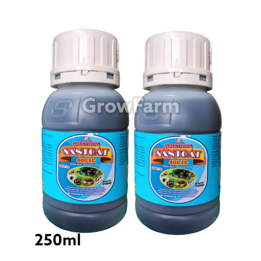 Jual SANTOAT 400EC 250ml Dimetoat 400 g/l Insektisida Pembasmi Hama ...