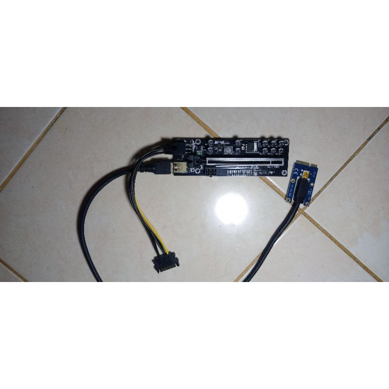 Jual Mini PCIe to PCI Express 16X Riser V011s Untuk VGA External dengan ...