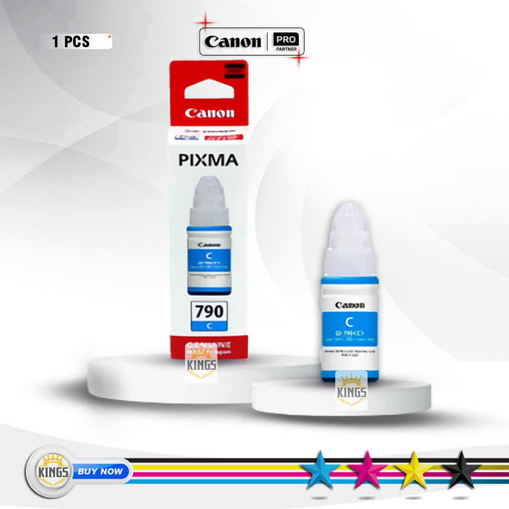 Jual Tinta printer canon pixma 790 CYAN SERIES G1010 G2010 G1000 G2000 ...
