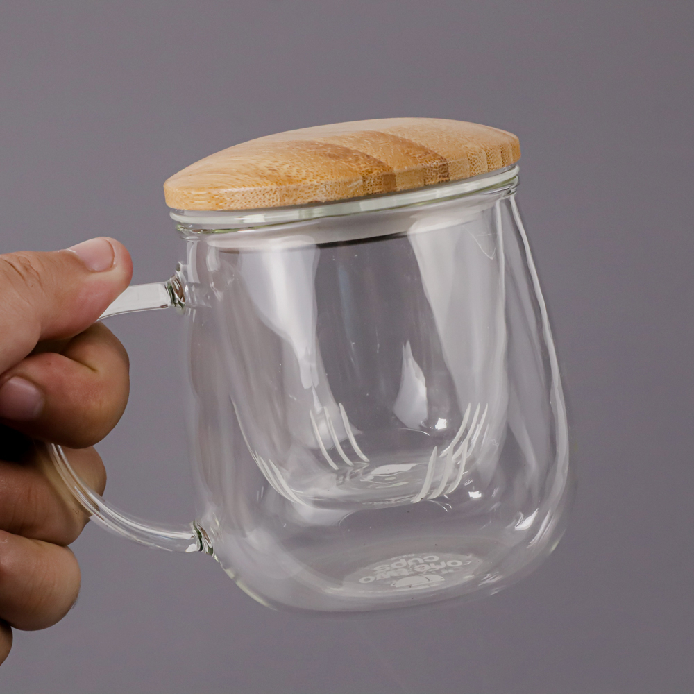 Jual Gelas Rempah Estetik Cangkir Teh Tea Cup Mug Dengan Infuser Filter ...