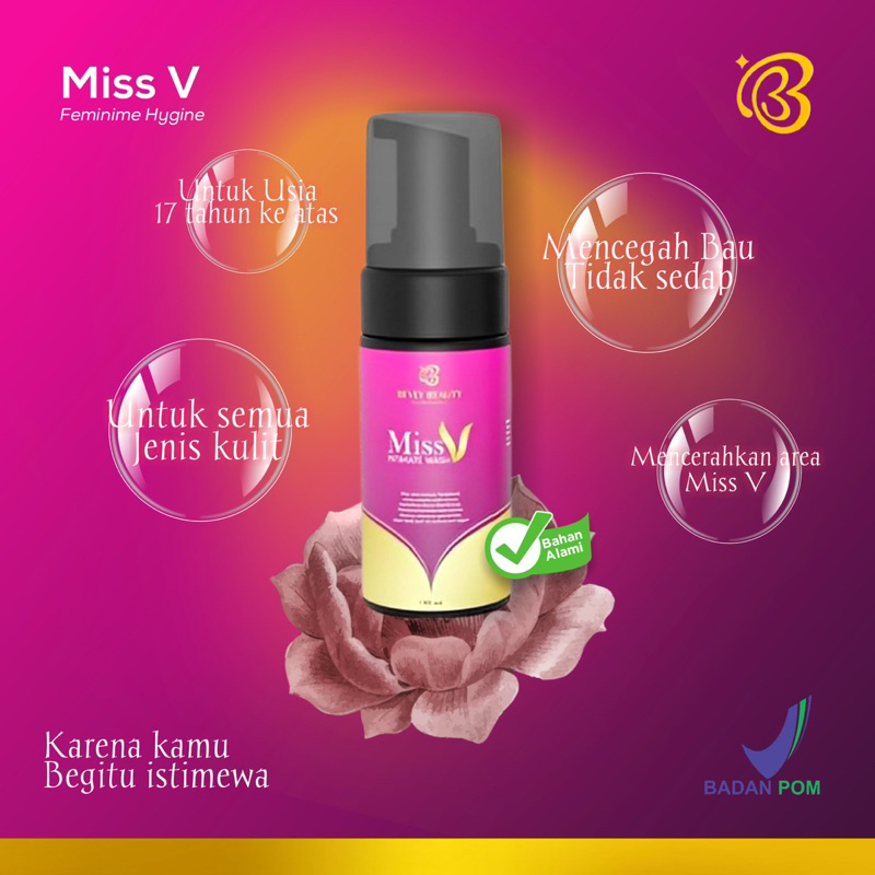 Jual PEMBERSIH DAN PENCERAH KEWANITAAN, Misss V Intimate Wash Bevly ...